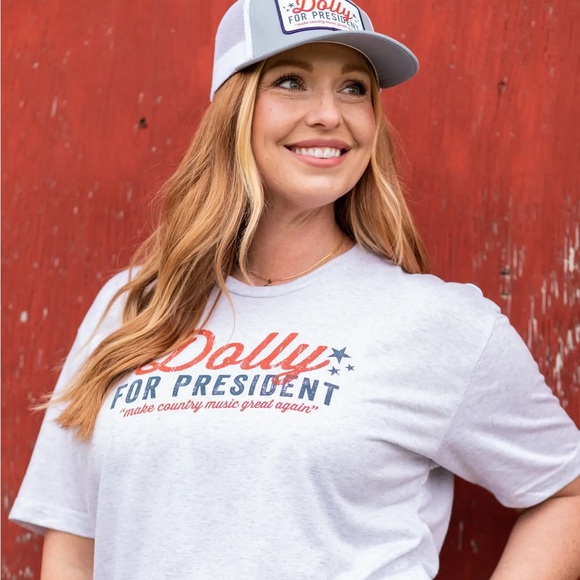 Tops | Dolly For President Shirt Dolly Parton | Poshmark